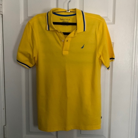 Nautica | Shirts & Tops | Nautica Yellow Polo | Poshmark